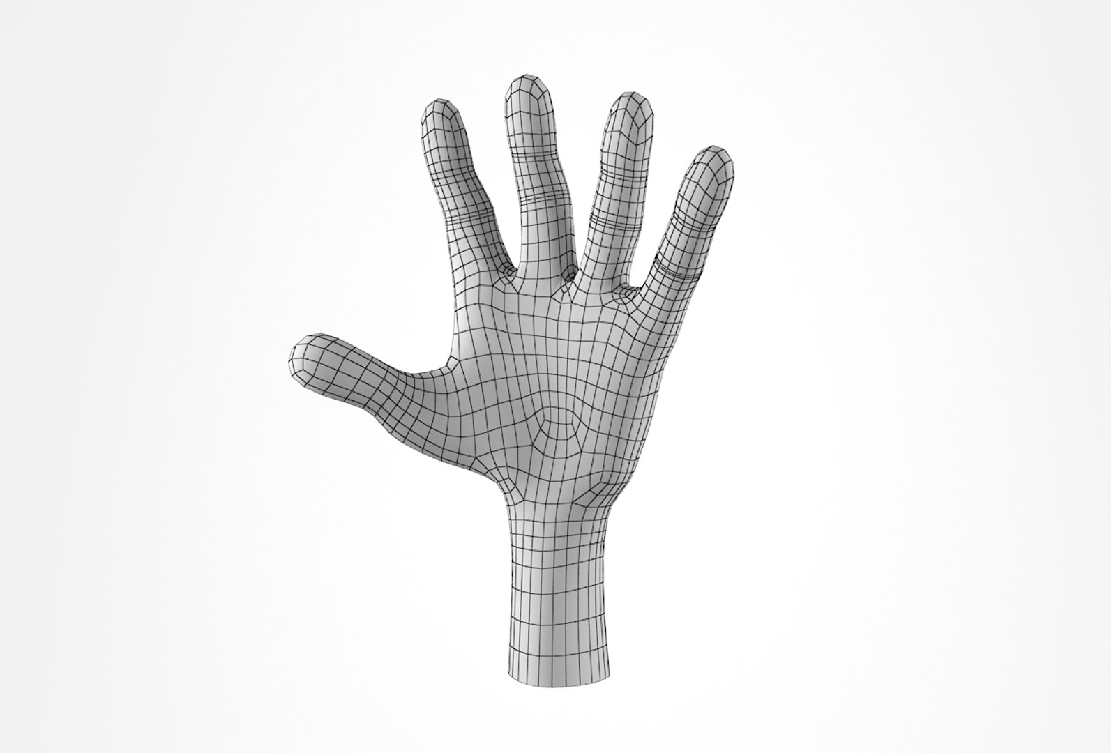 3D hand cartoon character - TurboSquid 1334281