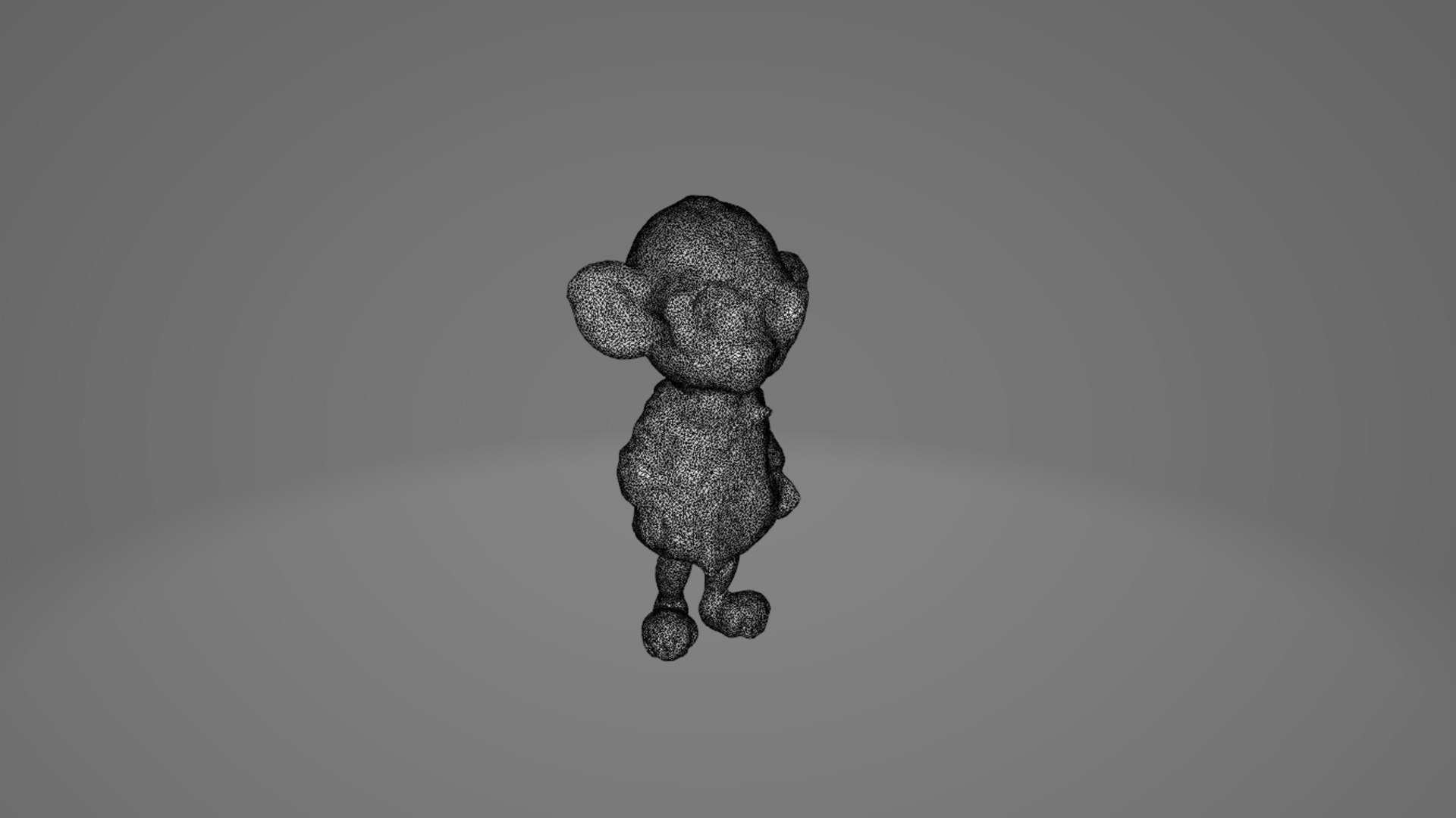 3D Monkey Model - TurboSquid 2191355