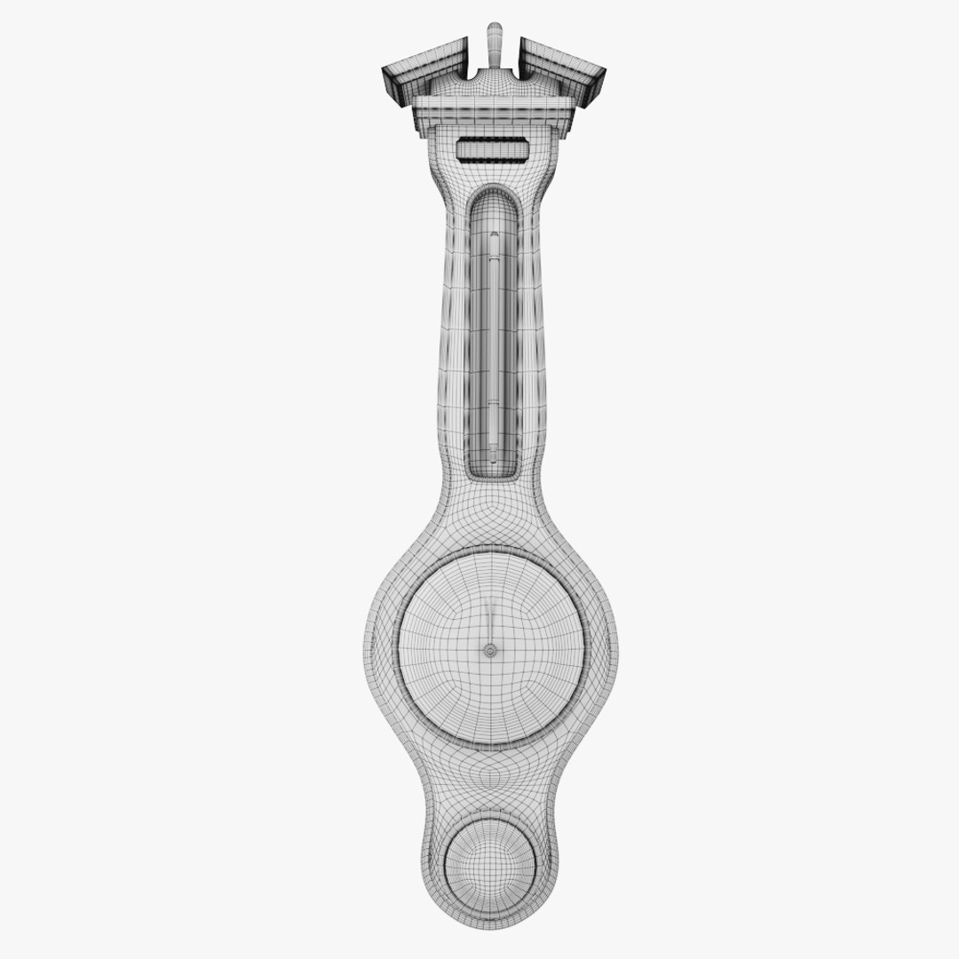 Weather Meter Including Barometer 3D Model - TurboSquid 1431655