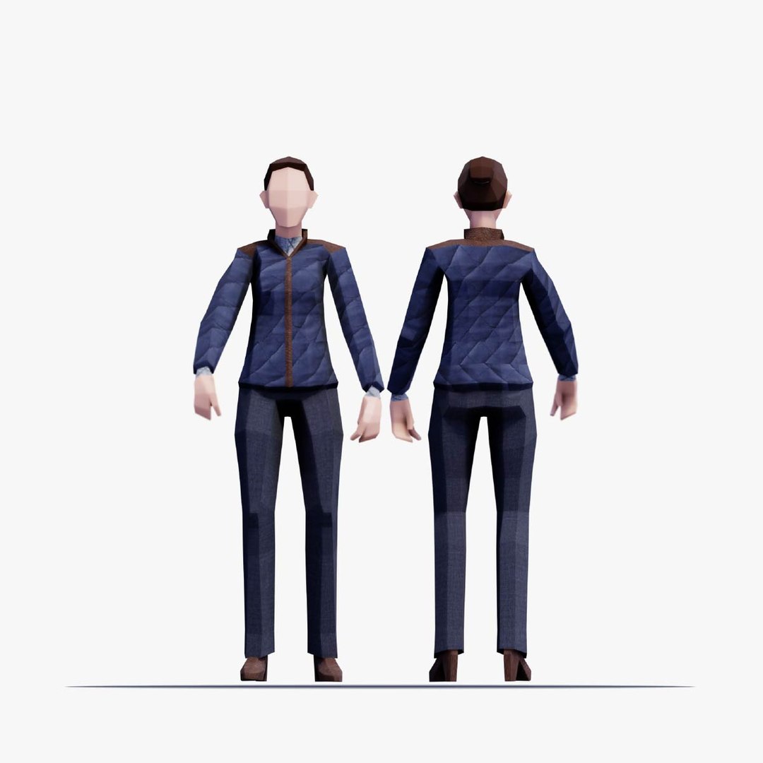 Autumn People - Animated and Rigged 3D - TurboSquid 2045989