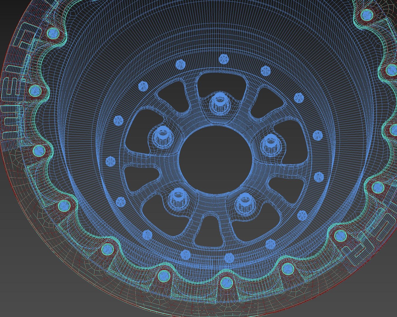 Weld Racing Rim Mickey 3D Model - TurboSquid 1383735