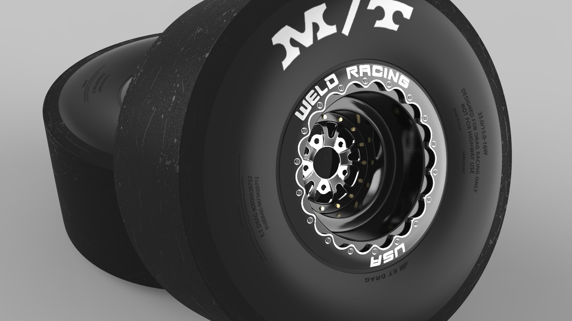 Weld Racing Rim Mickey 3D Model - TurboSquid 1383735
