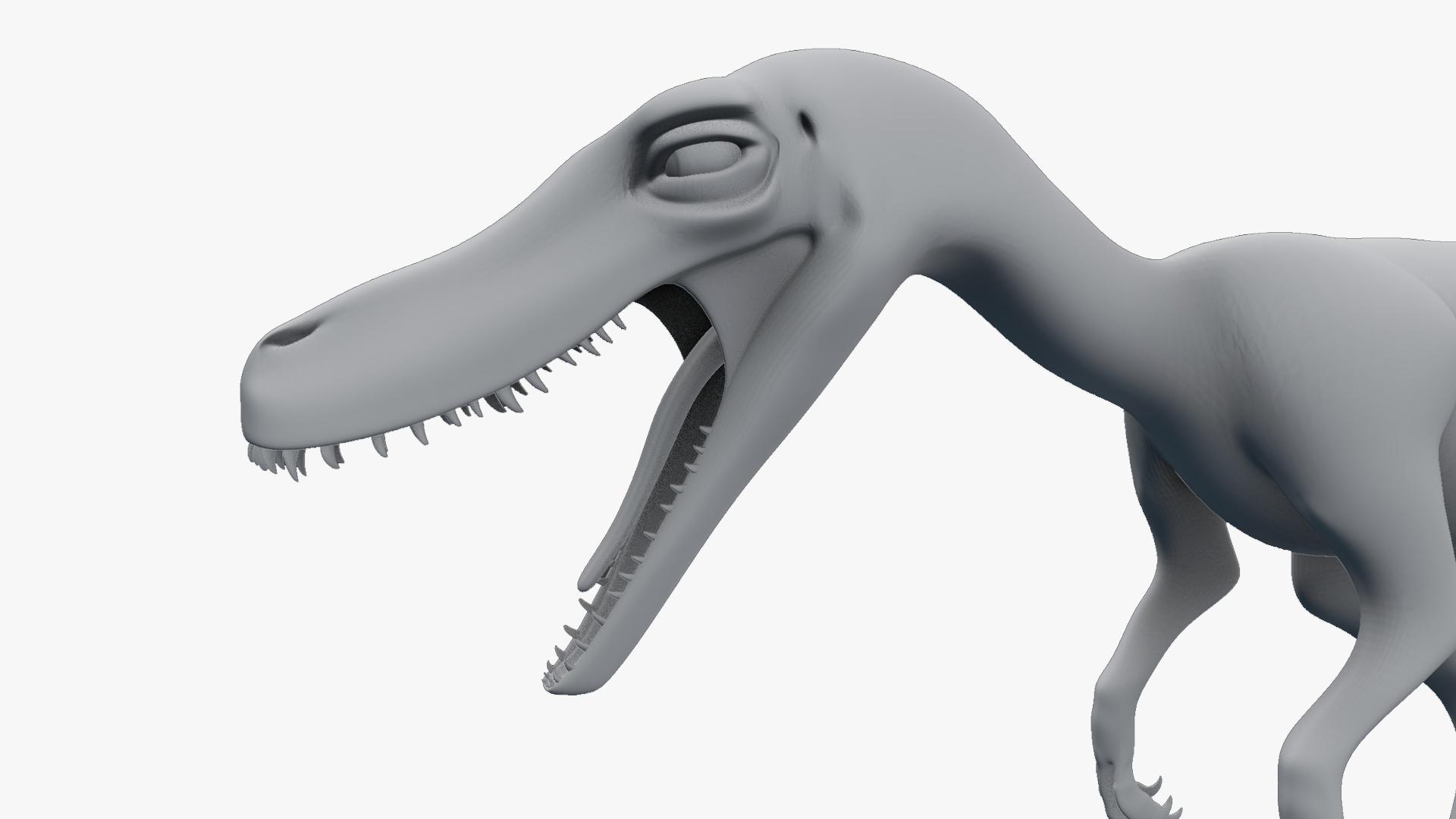 3D model velociraptor raptor - TurboSquid 1538540
