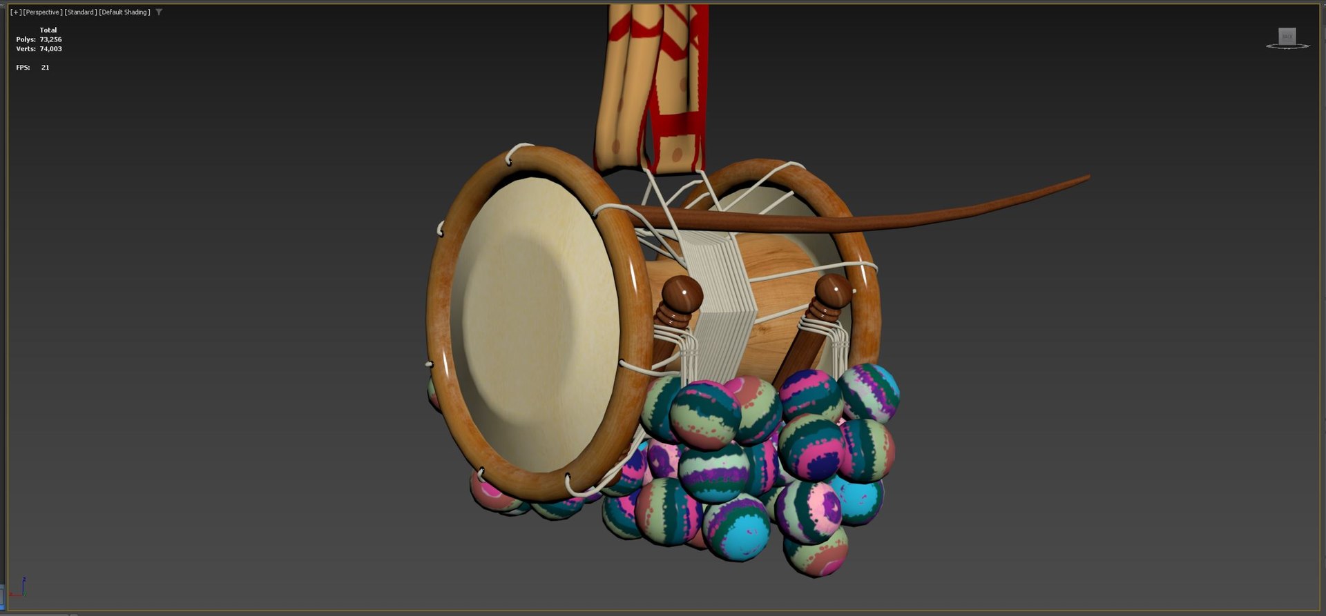 3D Model Talking Drum - TurboSquid 2019133