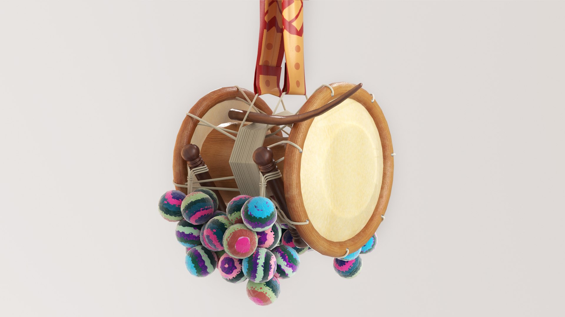 3D Model Talking Drum - TurboSquid 2019133