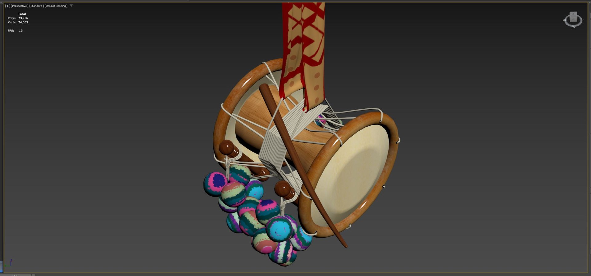 3D Model Talking Drum - TurboSquid 2019133