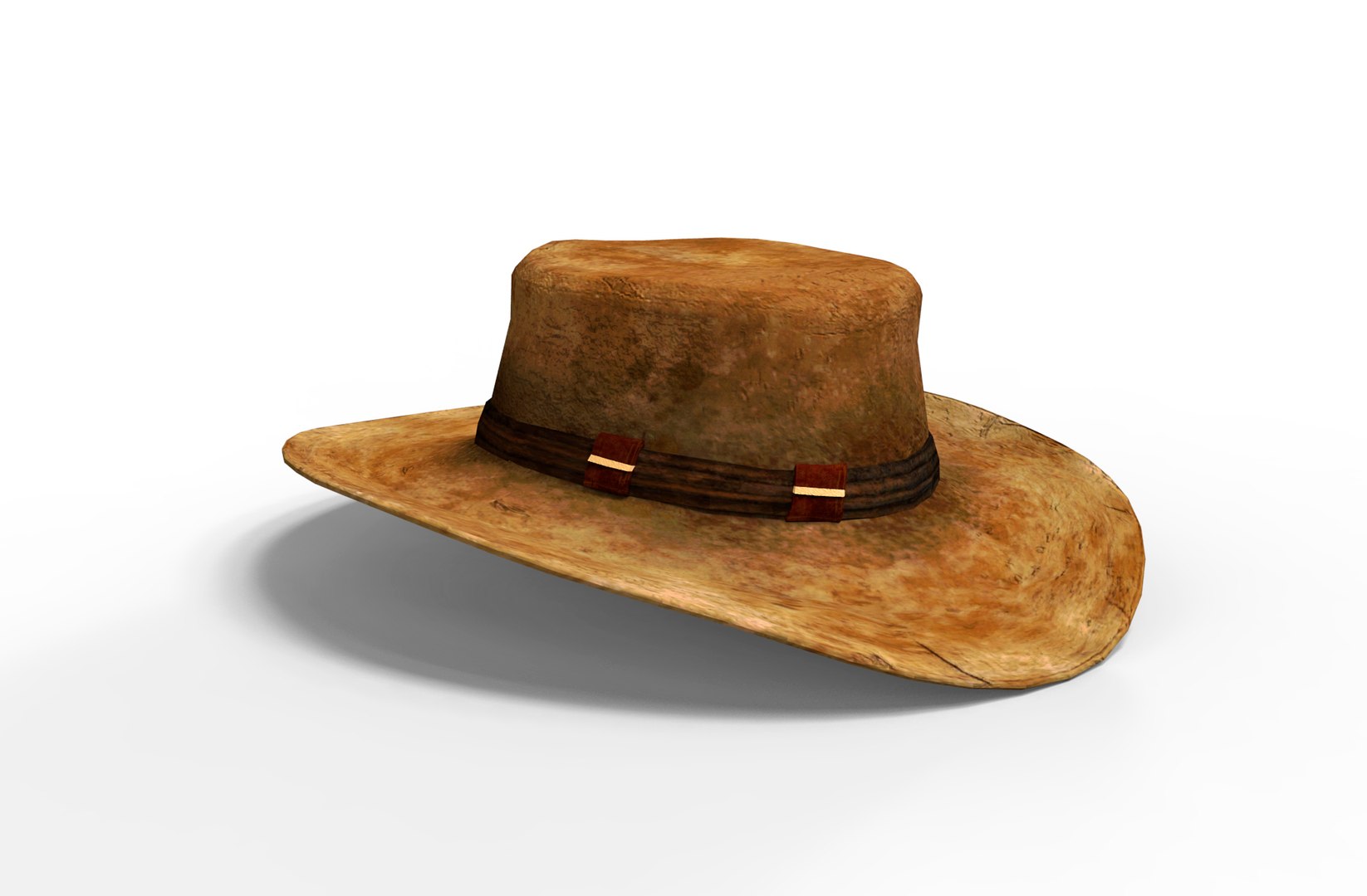 Realistic Cowboy Hat Model - TurboSquid 1468736