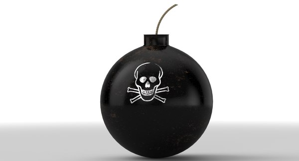 Stylized bomb fuse 3D model - TurboSquid 1279361