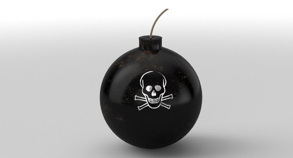 Stylized bomb fuse 3D model - TurboSquid 1279361