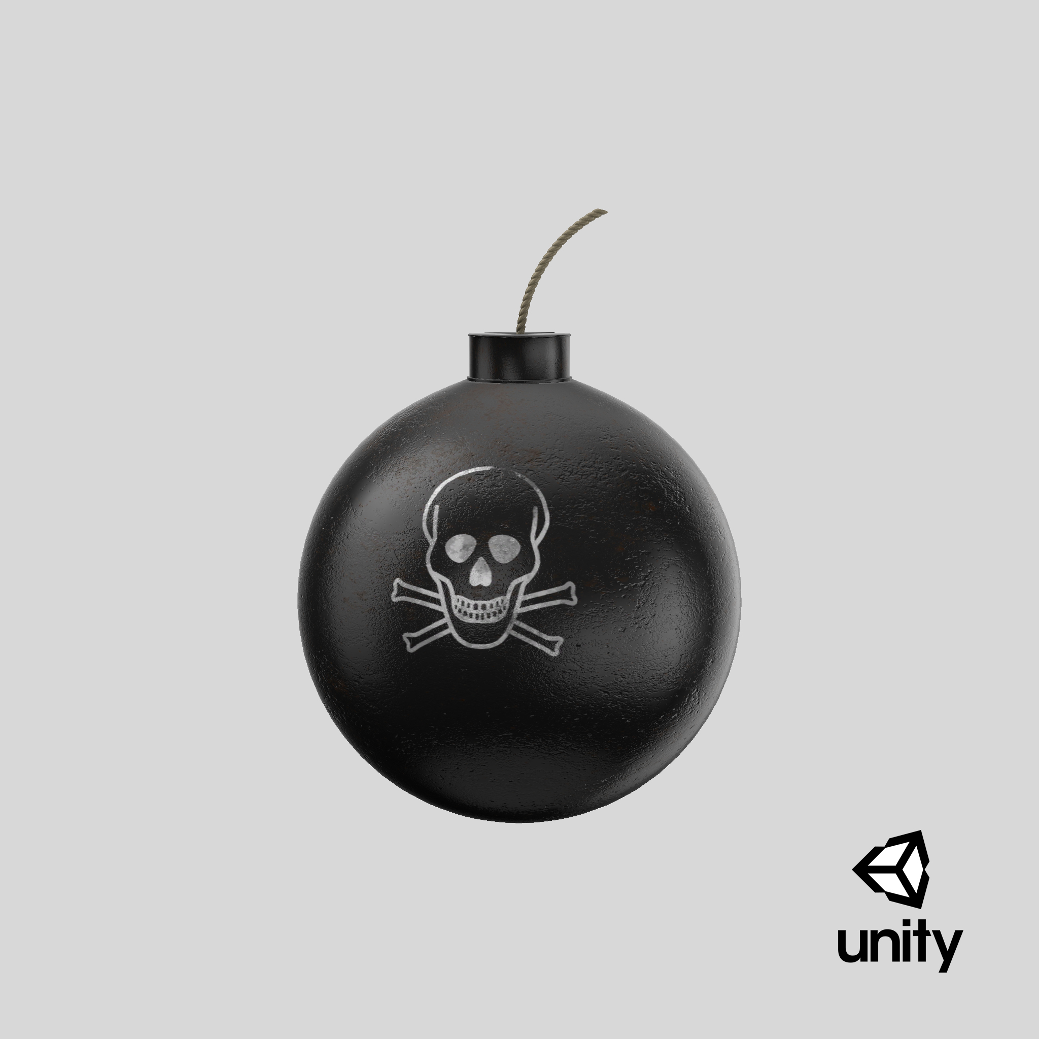 Stylized bomb fuse 3D model - TurboSquid 1279361