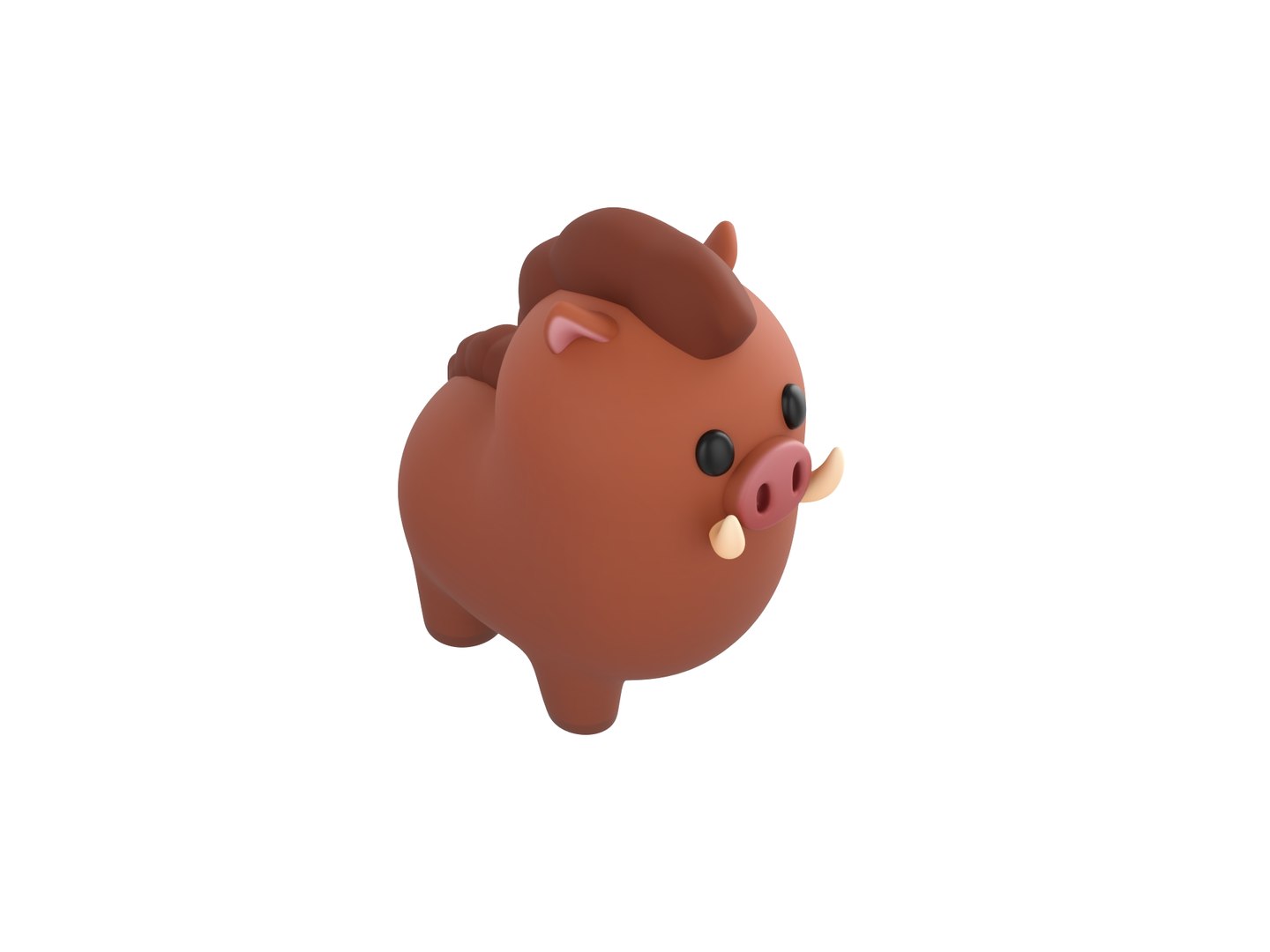 3D Boar Character - TurboSquid 2258521