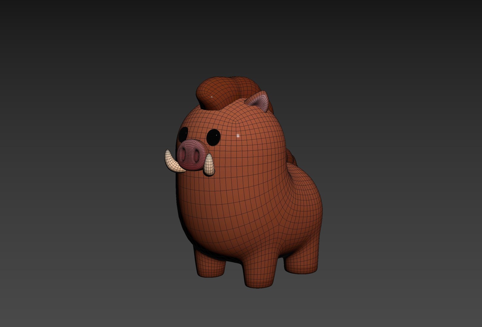 3D Boar Character - TurboSquid 2258521