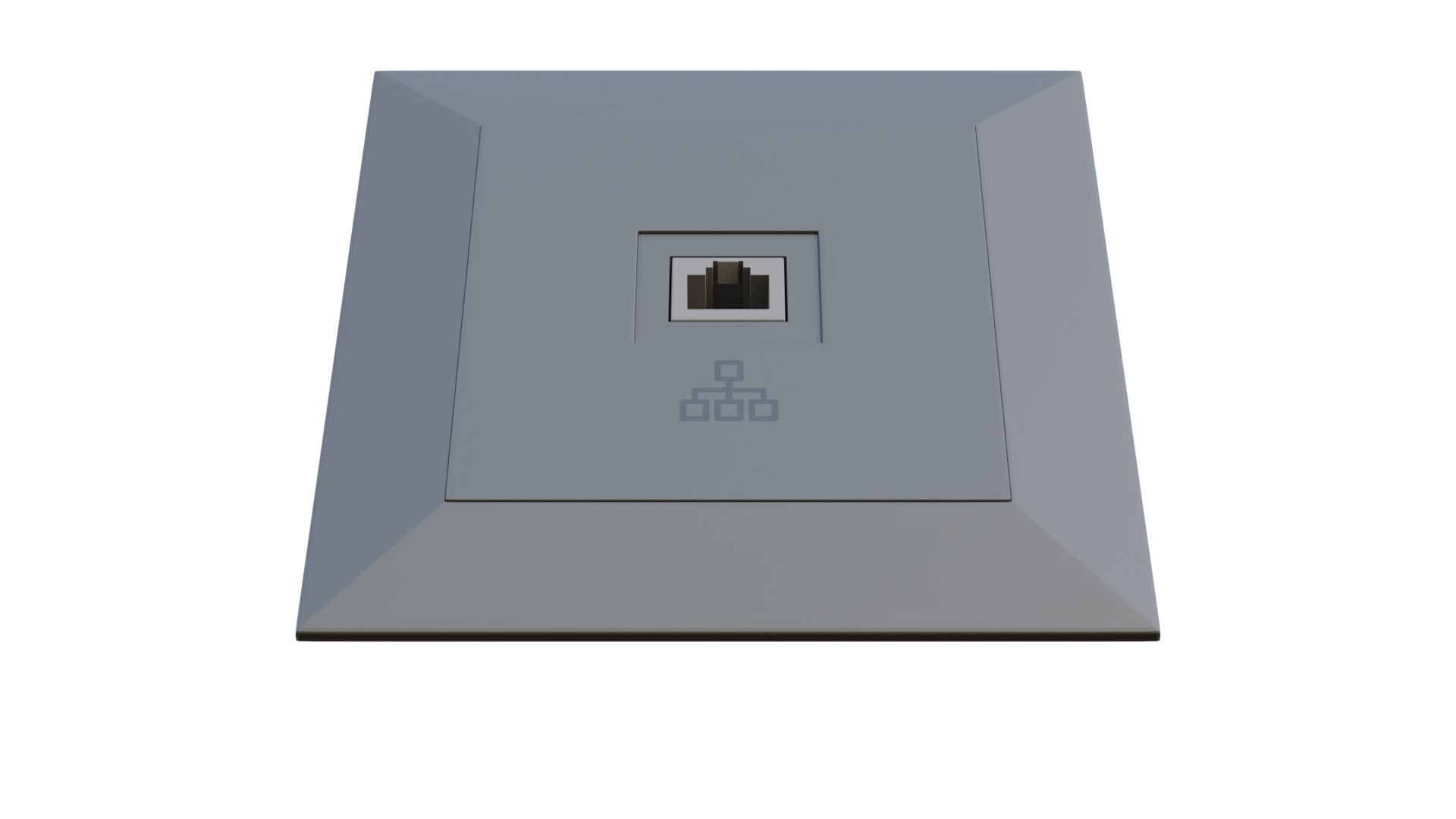 Ethernet Port Wall Socket 3D Model - TurboSquid 1808411