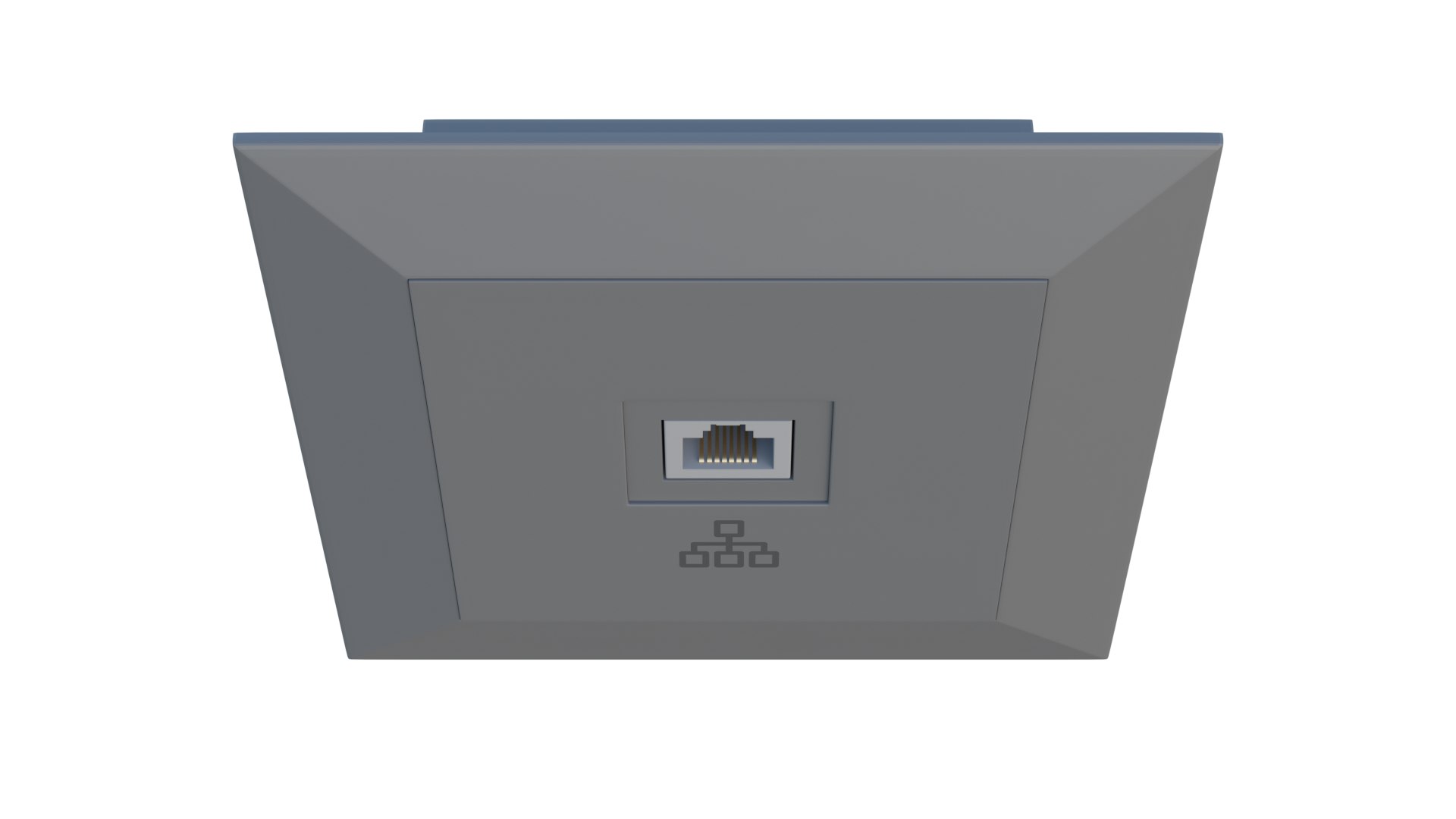 Ethernet Port Wall Socket 3D Model - TurboSquid 1808411