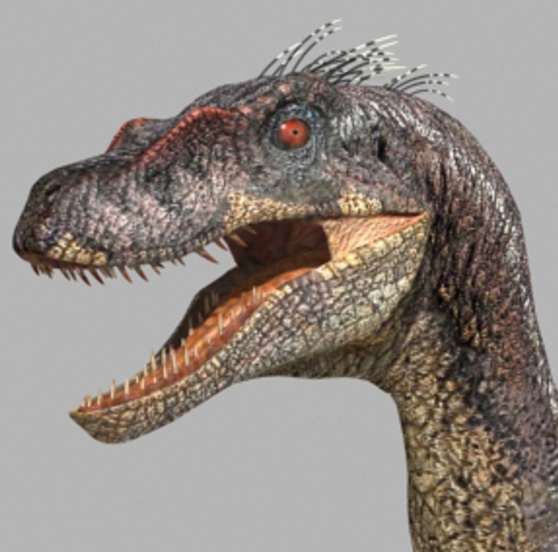 jurassic park raptor ultimate 3d model
