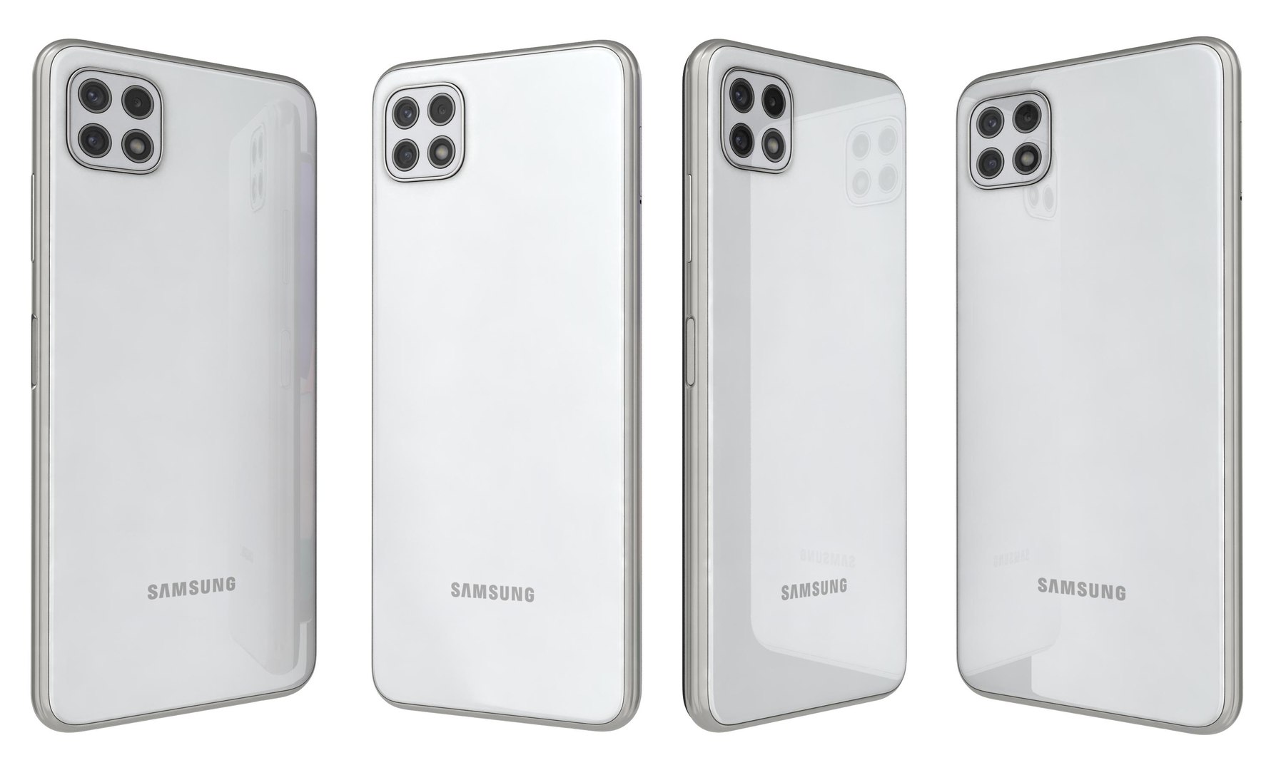 Samsung Galaxy A22 5G White 3D model - TurboSquid 1751774