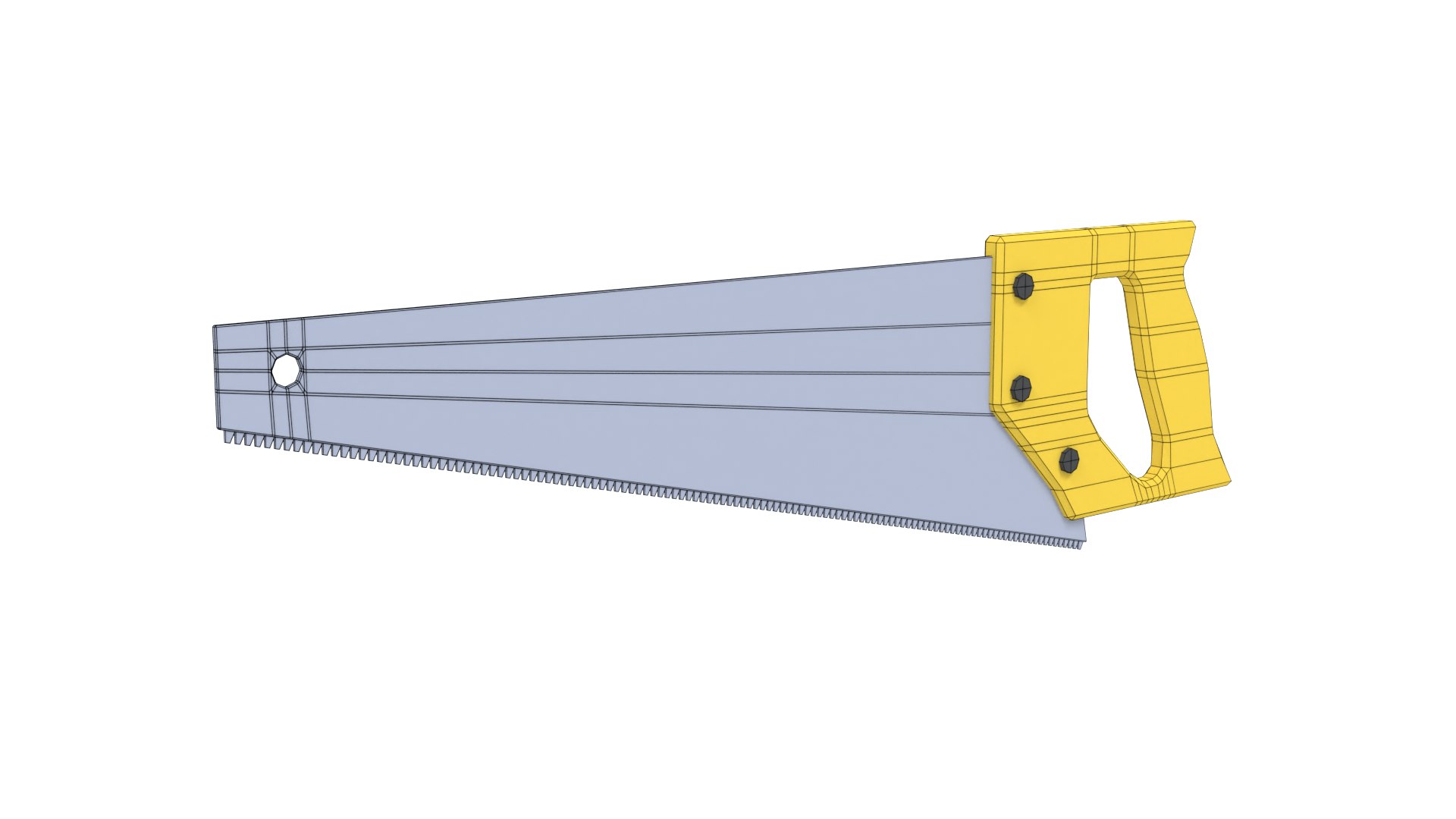 Low Poly Cartoon Hand Saw 3D model - TurboSquid 1823407