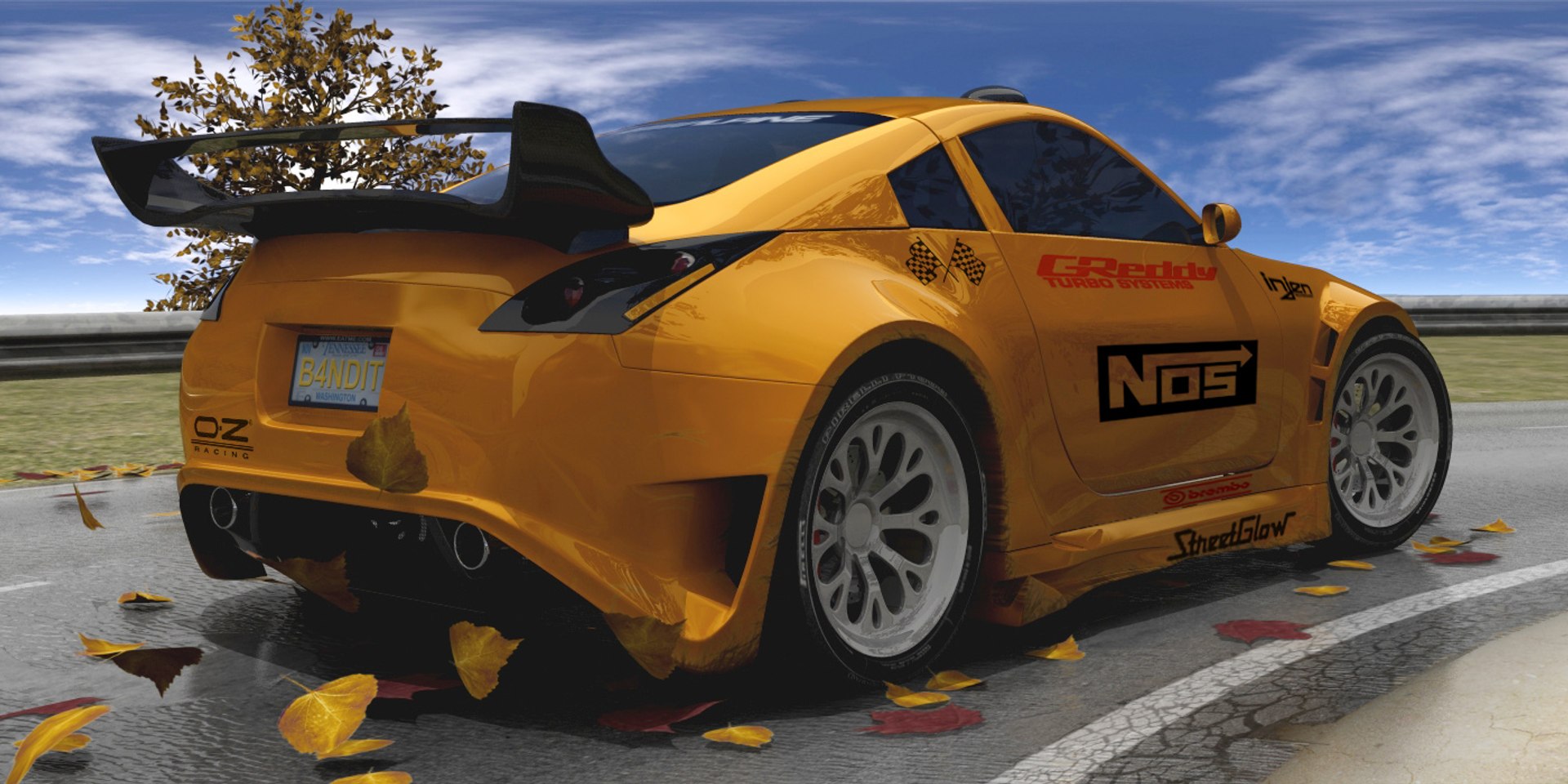 3dsmax Nissan 350z Bodykit