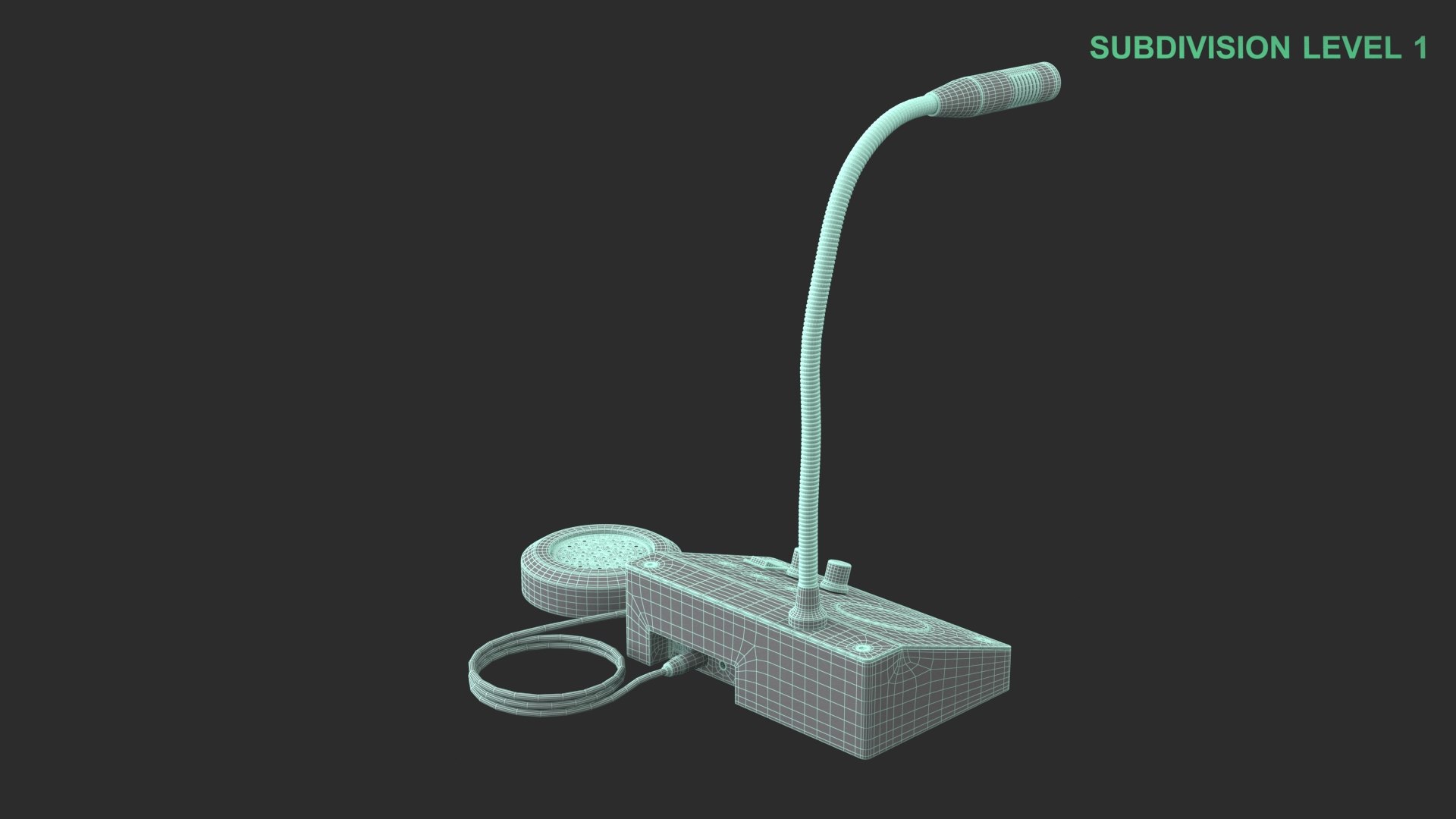 Microphone 3D Model - TurboSquid 2355247
