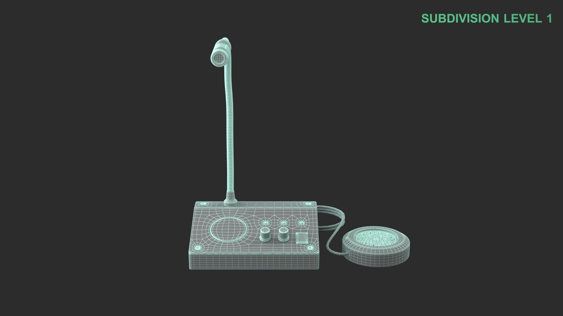 Microphone 3D Model - TurboSquid 2355247