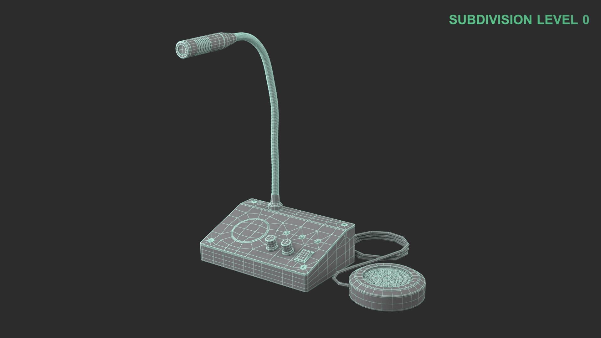 Microphone 3D Model - TurboSquid 2355247