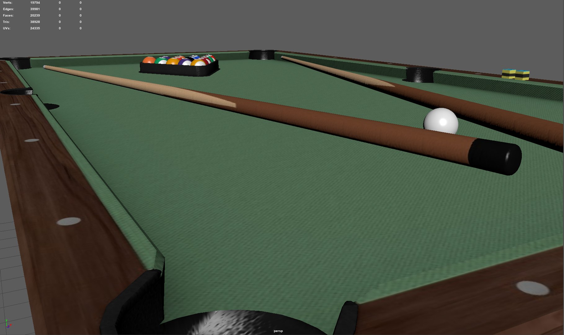 Billiard Pool 3D - TurboSquid 1695878
