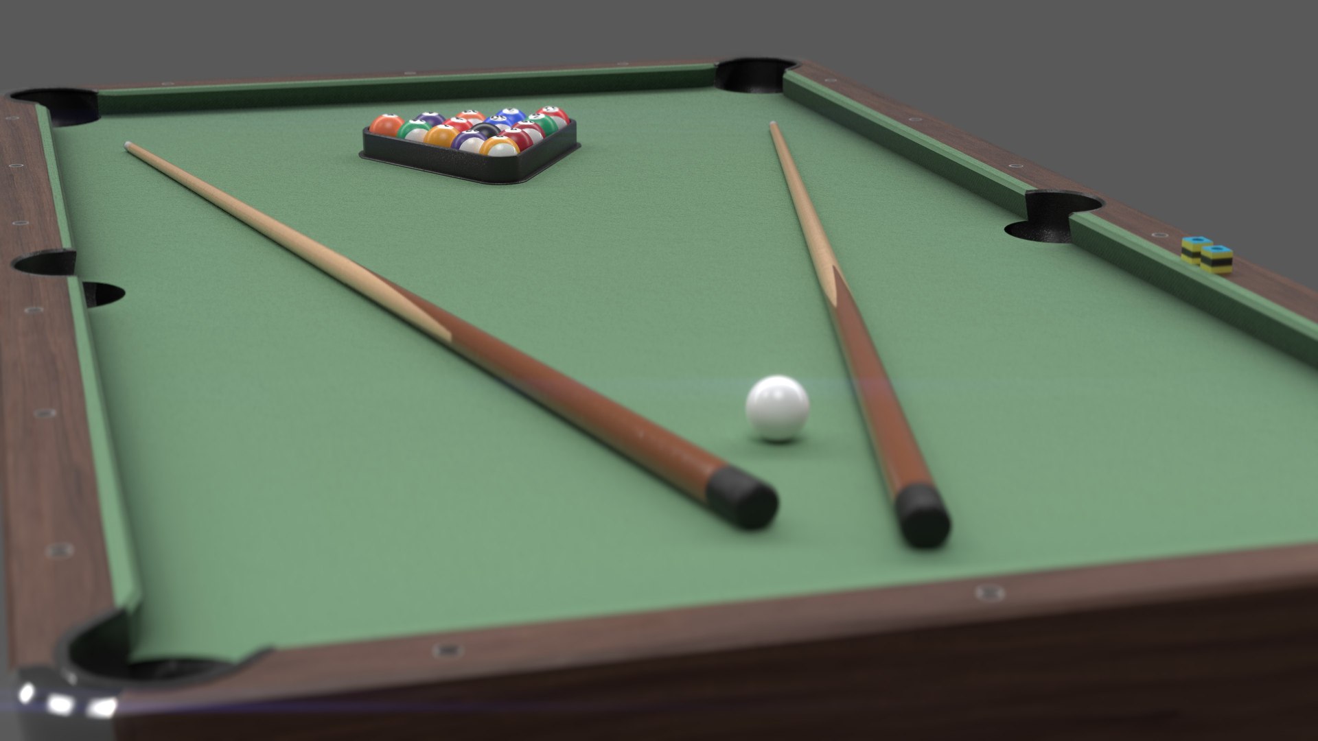 Billiard Pool 3D - TurboSquid 1695878