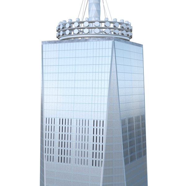 3d model world trade center low-poly