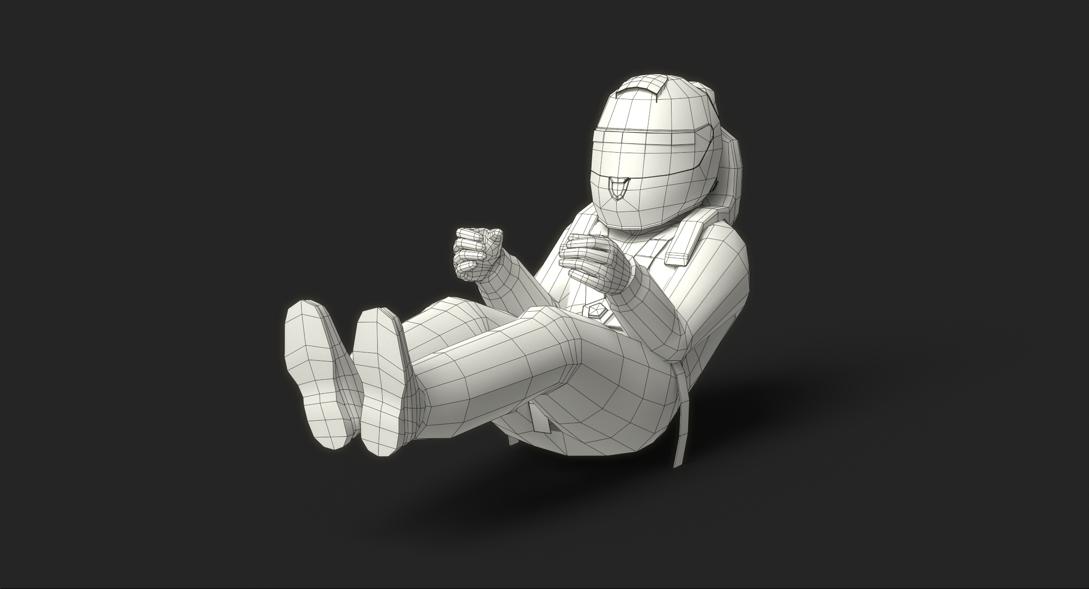 Generic Racing Driver 3D model - TurboSquid 1905423