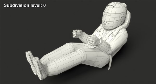 Generic Racing Driver 3D model - TurboSquid 1905423