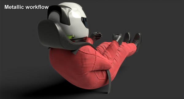 Generic Racing Driver 3D model - TurboSquid 1905423