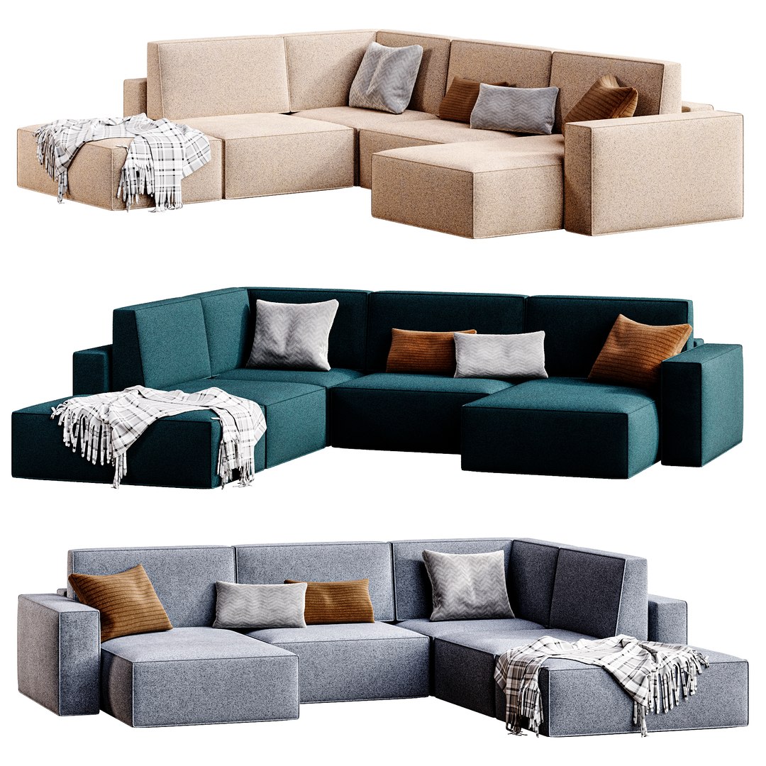 3D Modular Sofa Eten Model - TurboSquid 2420895