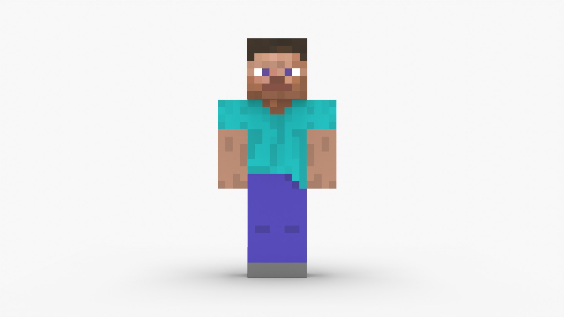 Steve Minecraft 3D Model - TurboSquid 2364716