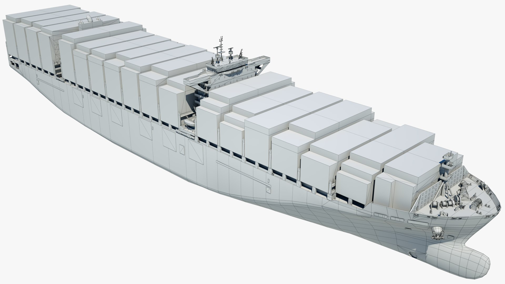Container Ship 3D - TurboSquid 1411380