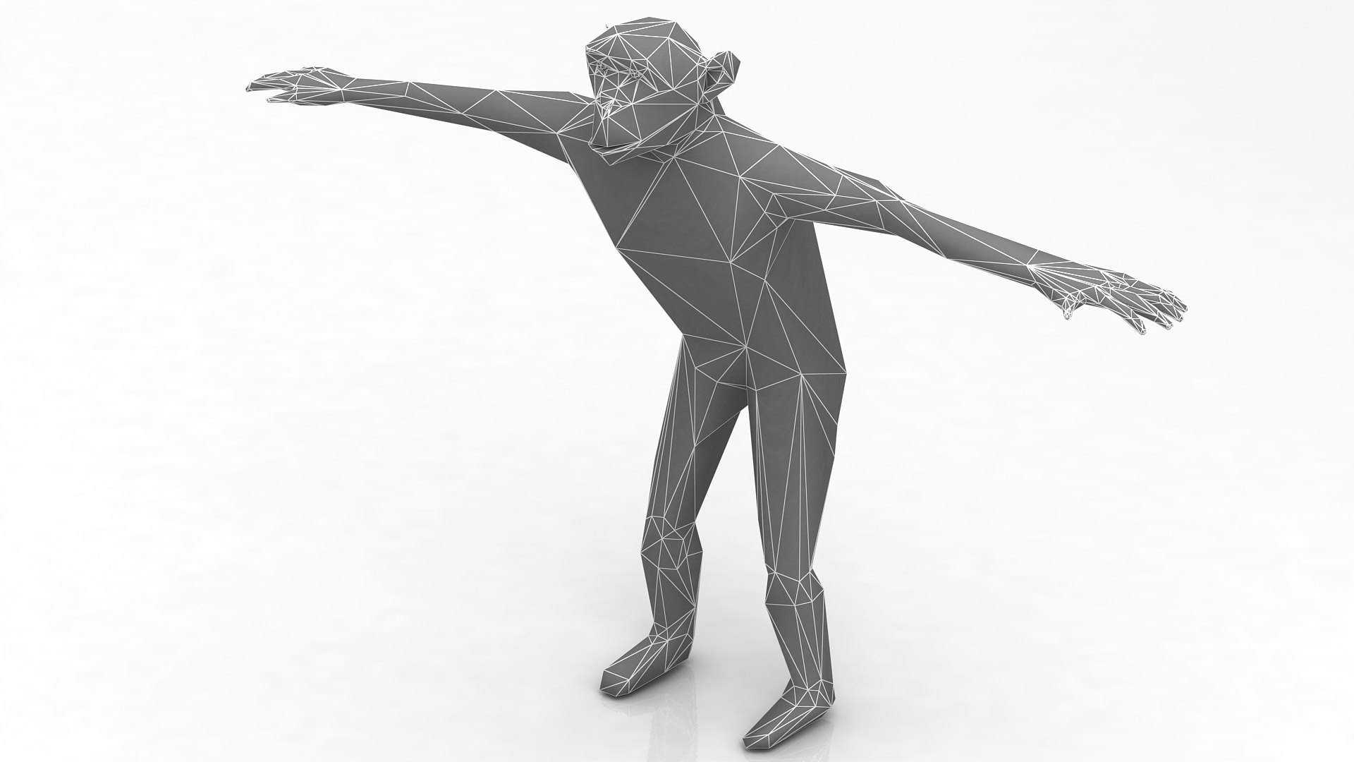Chimp 3D model - TurboSquid 1773457