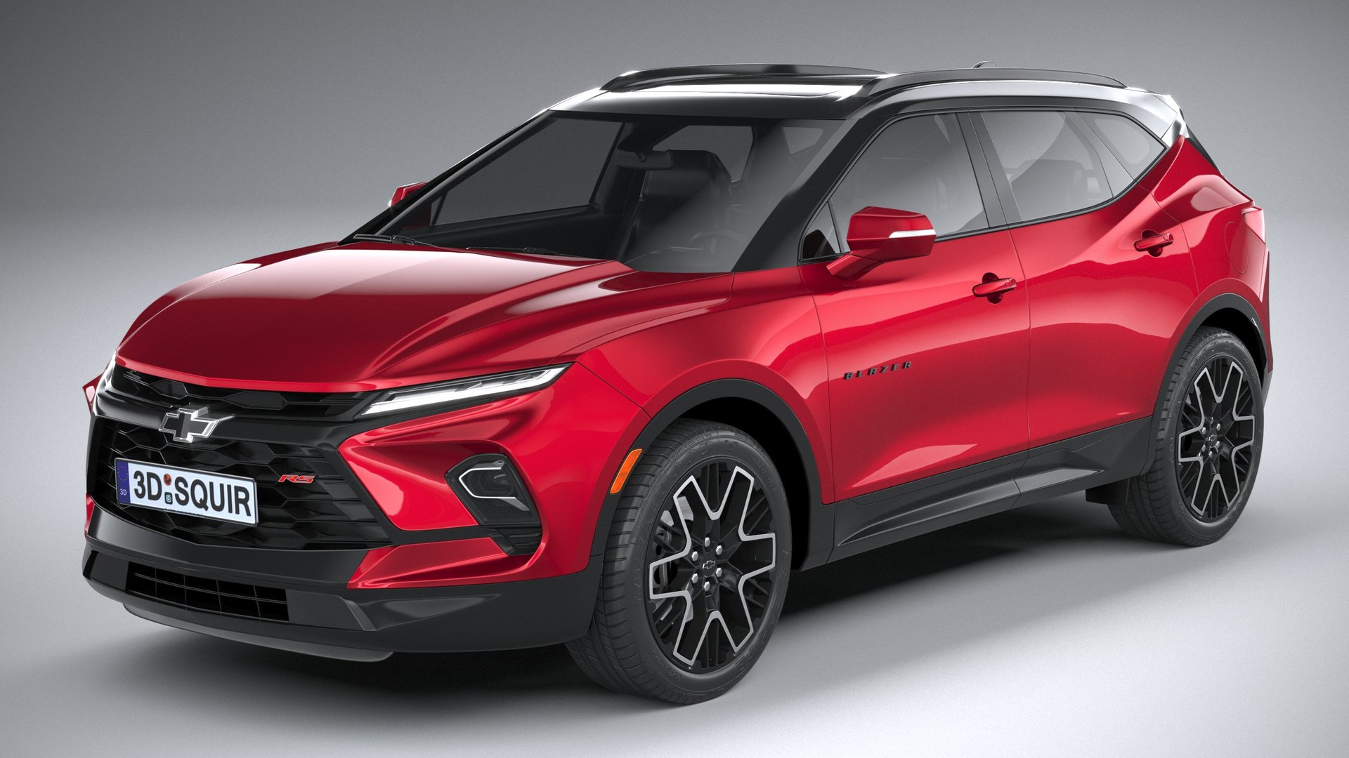 Chevrolet Blazer RS 2023 Model - TurboSquid 1878402