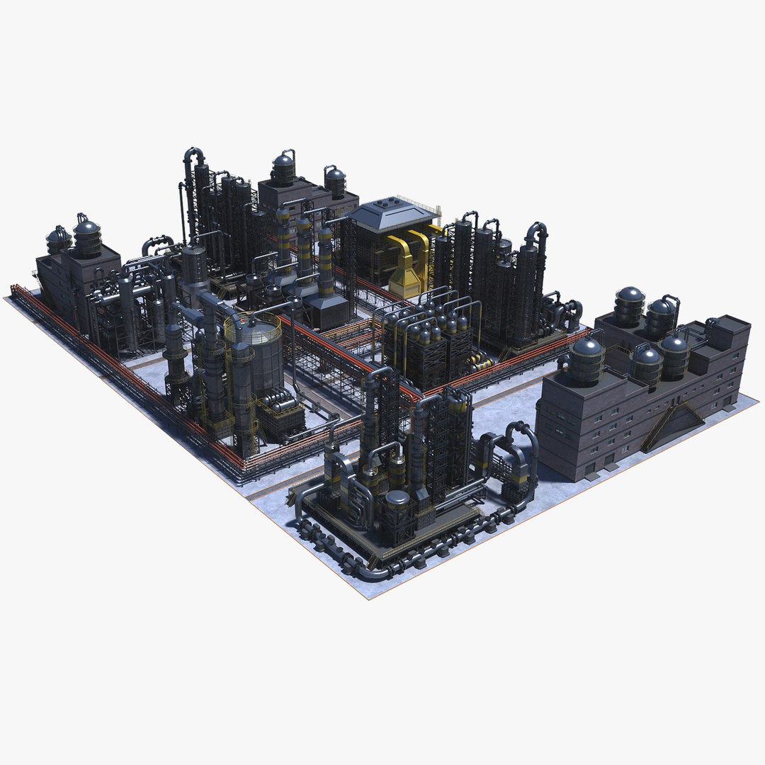Industrial Area 61 3D Model - TurboSquid 2027692