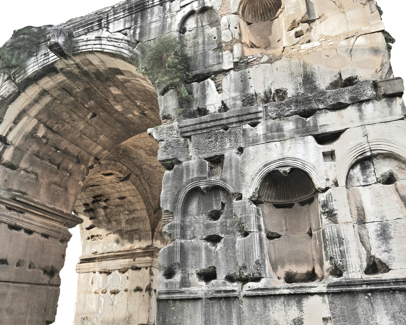 3D Ancient Roman Giant Gate Arch Of Janus - TurboSquid 2304149