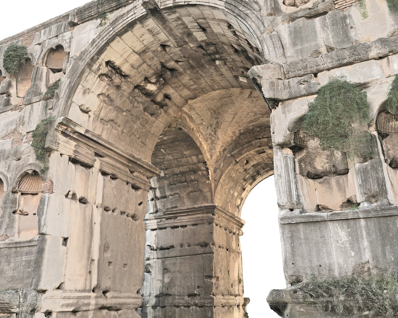 3D Ancient Roman Giant Gate - TurboSquid 2304149