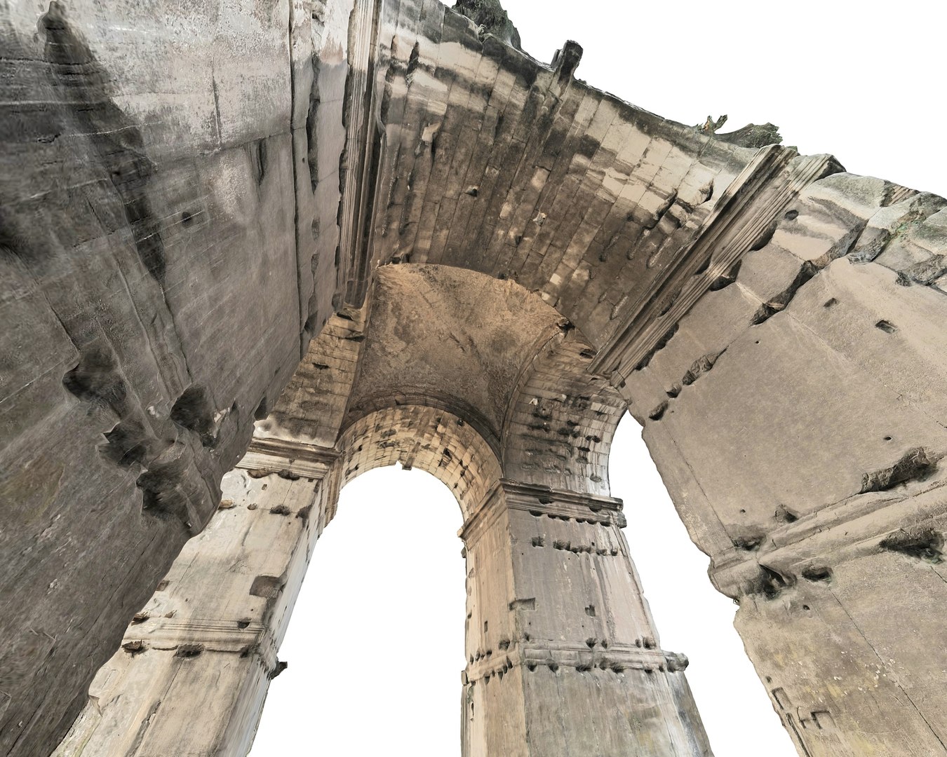 3D Ancient Roman Giant Gate - TurboSquid 2304149