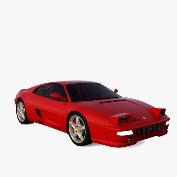 modelo 3d Ferrari F355 Coche aparejado Low Poly - TurboSquid 2155382