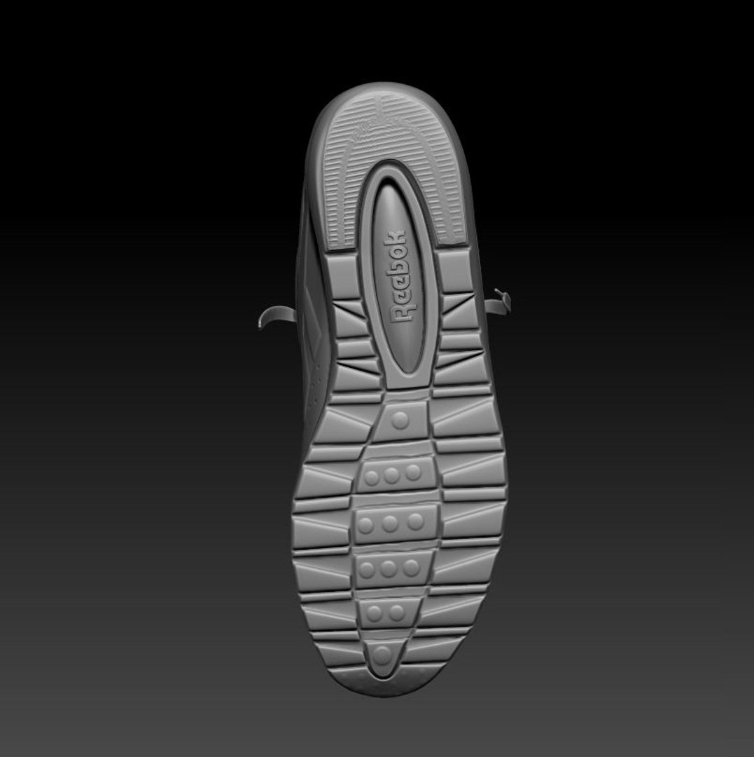 3d Model Of Reebok Sports Shoe