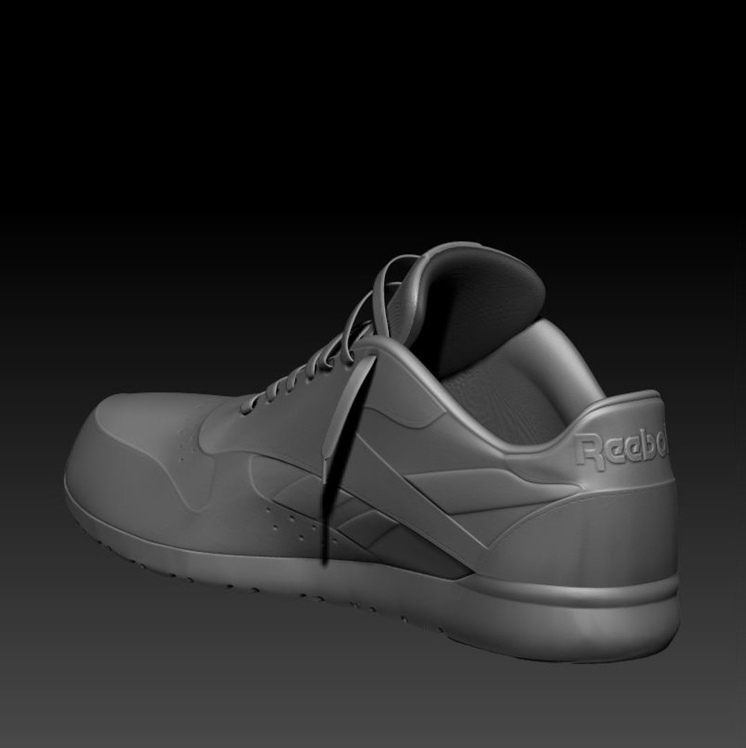 3d Model Of Reebok Sports Shoe
