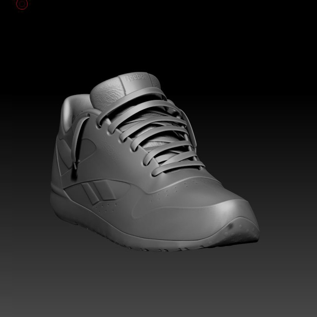 3d Model Of Reebok Sports Shoe