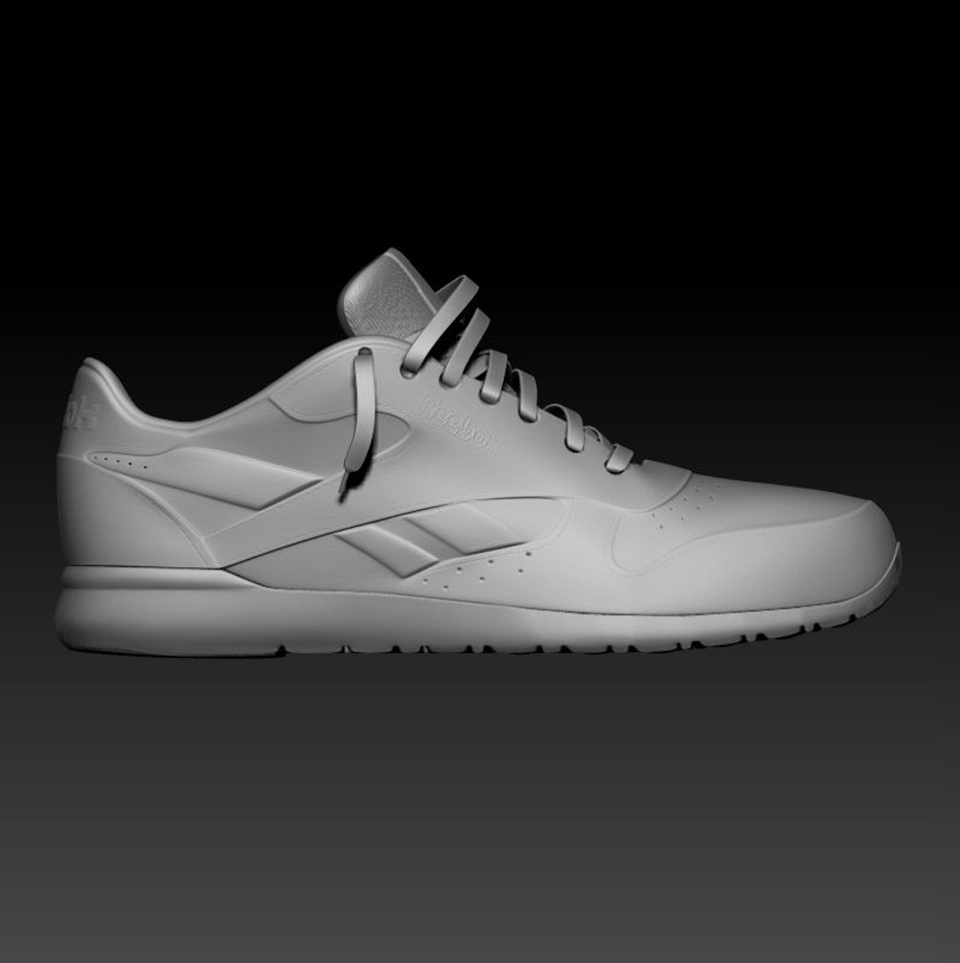 3d Model Of Reebok Sports Shoe