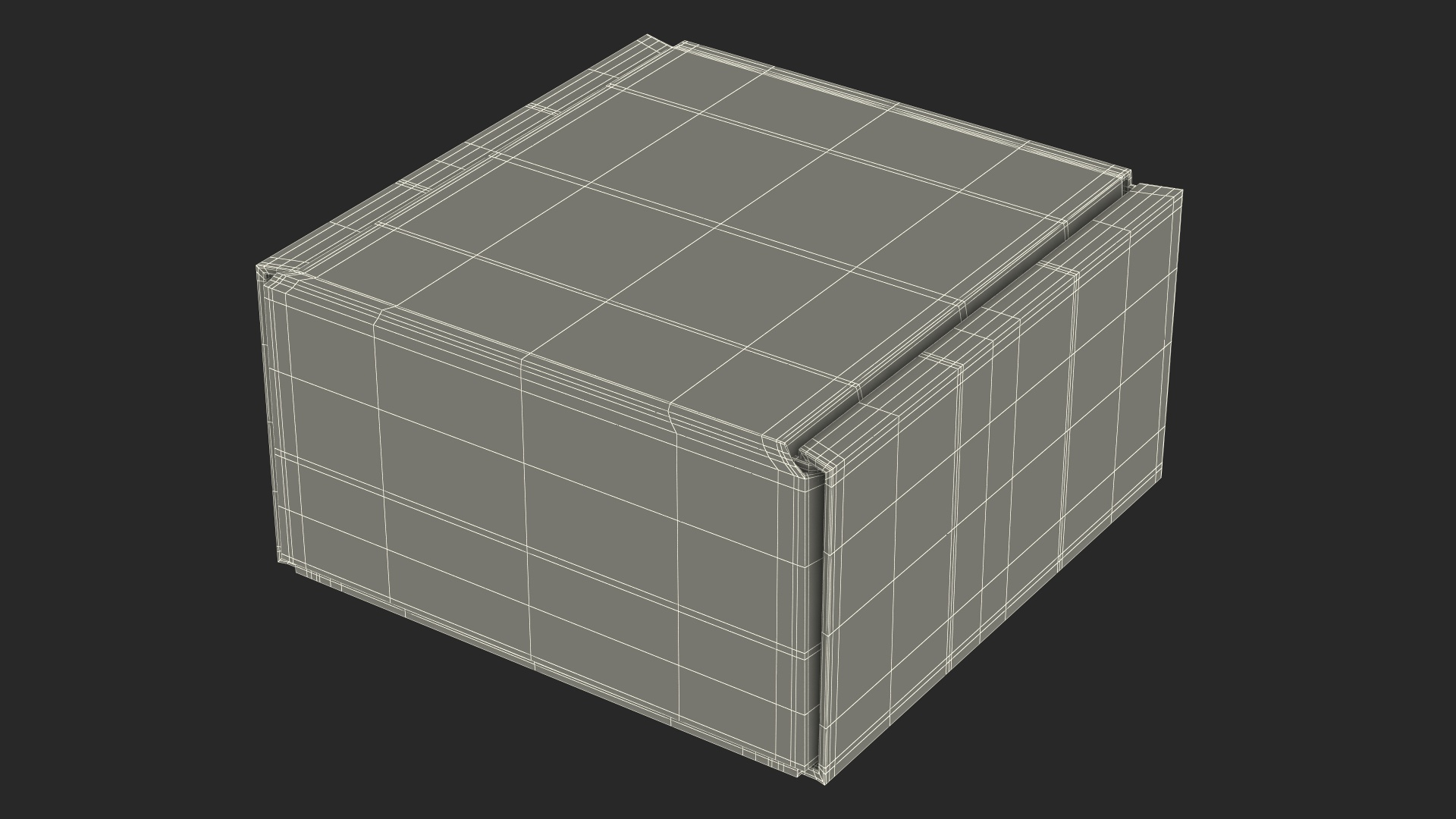 Cardboard Box Closed Model - TurboSquid 2146922