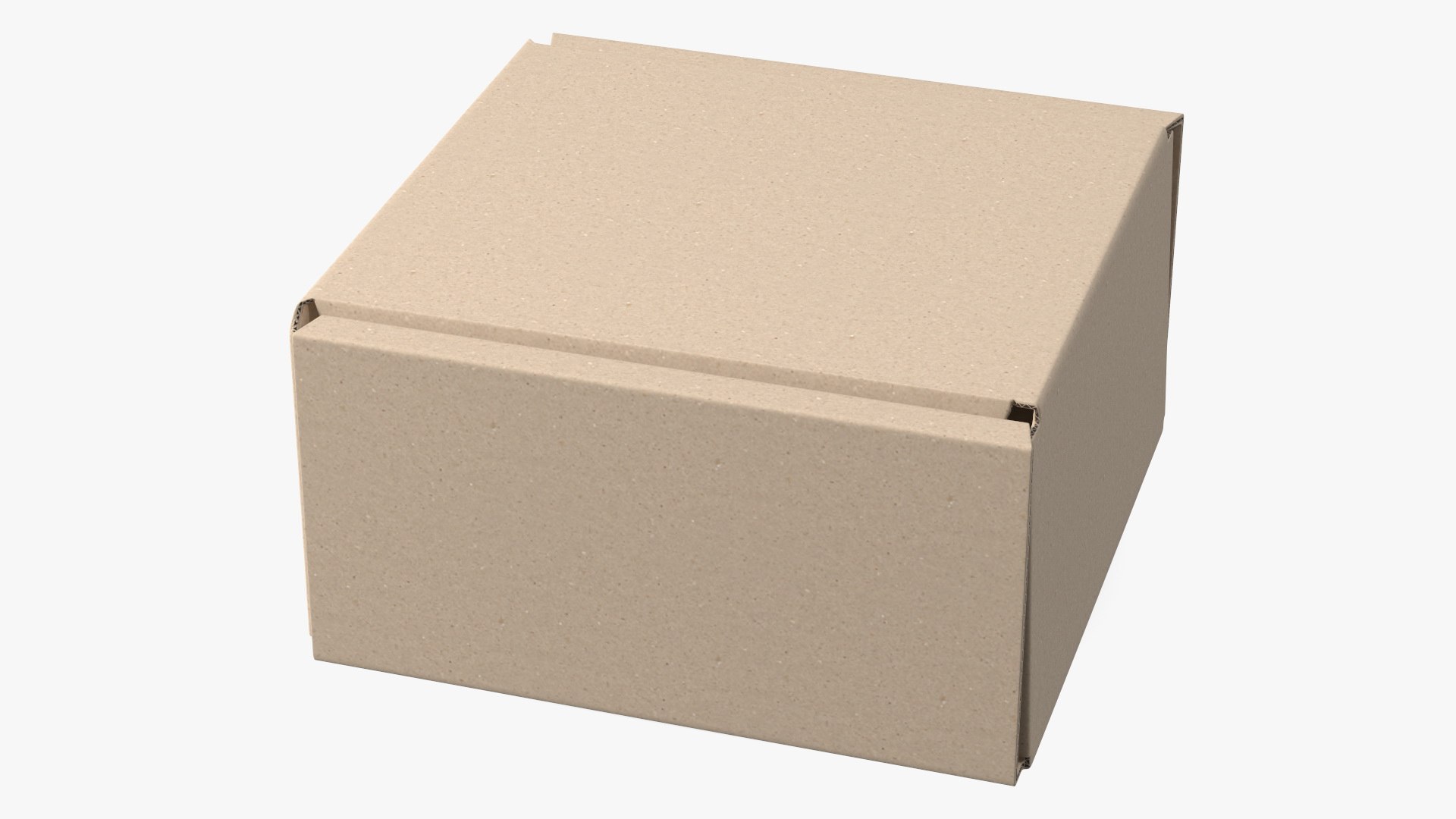 Cardboard Box Closed Model - TurboSquid 2146922