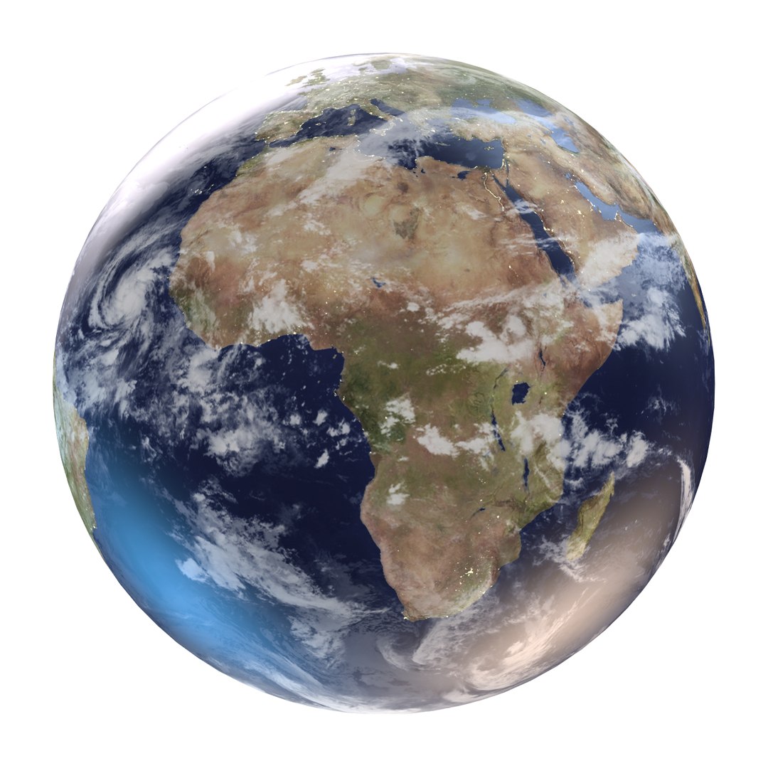 Earth 3d Model