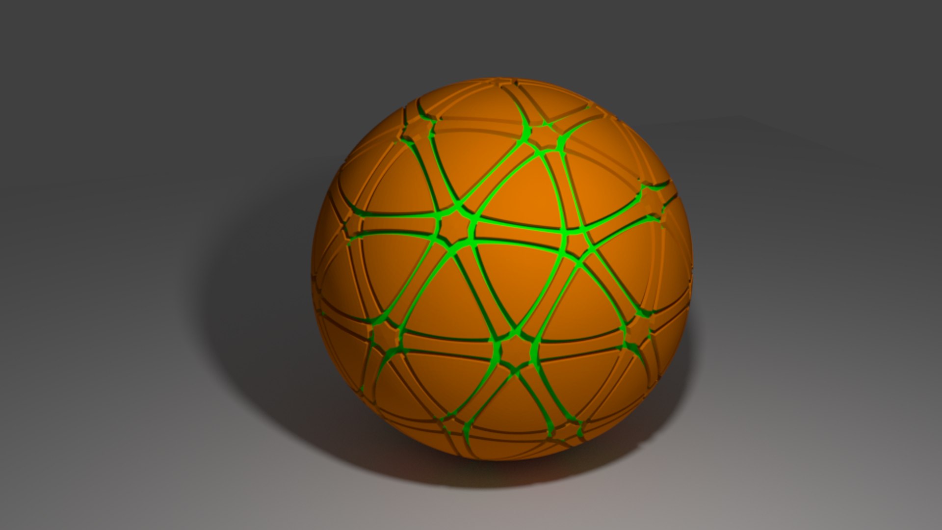 Ball Green 3d Model
