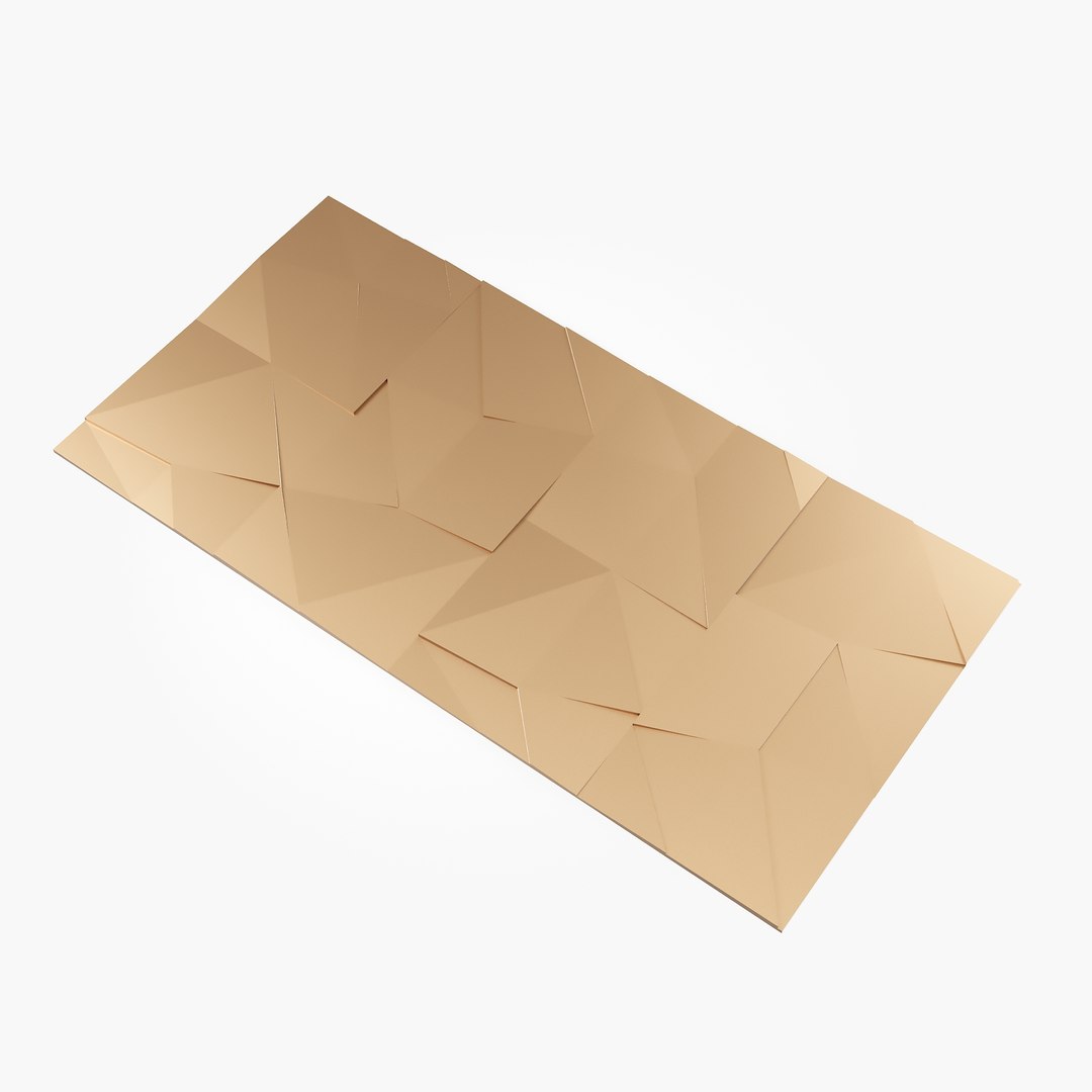 Geometric Wall Panel 3D - TurboSquid 2029469